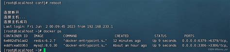 安装dockerand镜像容器操作and使用docker安装部署mysql，redis，rabbitmq，nacos，seata，minio