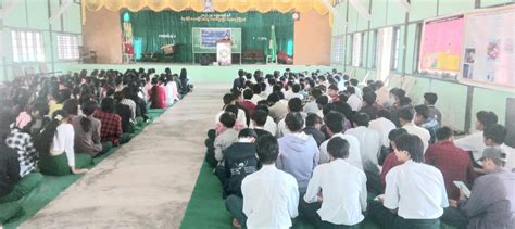 ရေတာရှည်မြို့နယ် အ ခြေခံပညာအထက်တန်းကျောင်း၌ ၇၇ နှစ်မြောက် ပြည်ထောင