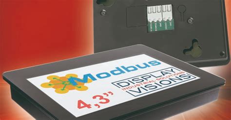 Alcom Electronics 43 Modbus Tcprtu Display With Touch Panel