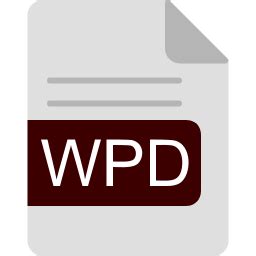 Wpd File Format Icons For Free Download Freepik