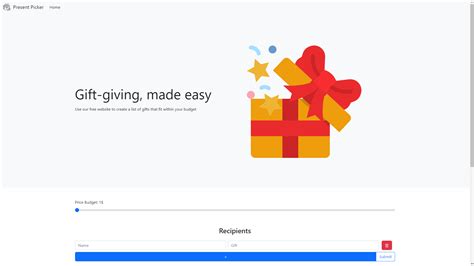 Present Picker Devpost