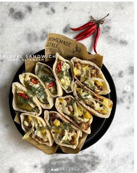 طريقة عمل سندوتشات فلافل بالعيش البيتي بيتى مملكتى