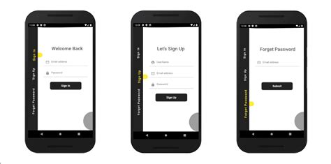 Github Kareemshaban1authenticationscreens3 Sign In Sign Up And Forget Password Screens
