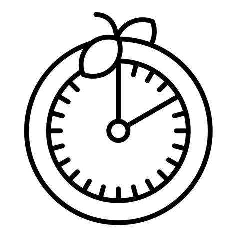 Pomodoro Technique Vector Icon 21715234 Vector Art At Vecteezy