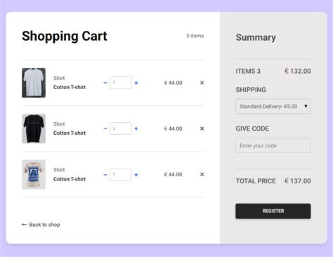 Github Mdbootstrapreact Shopping Carts Responsive Shopping Carts