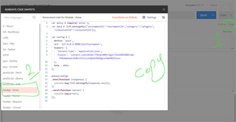 Nodejs Using Axios To Execute A Post Request In Nodejs But I Am Not