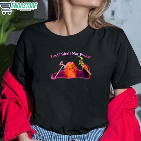 Uwu Shall Not Pwass T Shirt