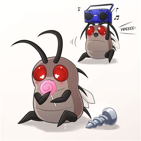 Yippee Bug Emote Lethal Company By Scarletttt Art On Deviantart