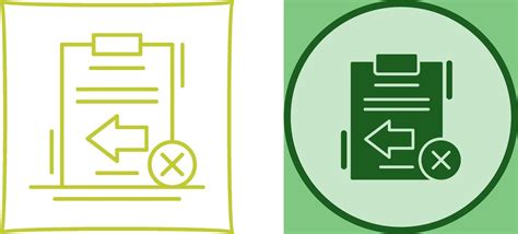 Return Failed Icon Design Vector Art At Vecteezy