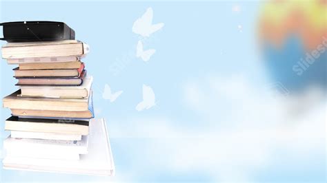Books Background Powerpoint