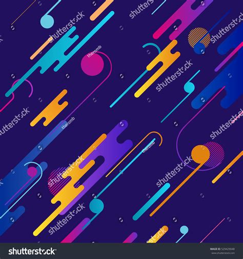 Abstract Dynamic Background Multicolored Diagonal Lines Stock Vector Royalty Free 529429048