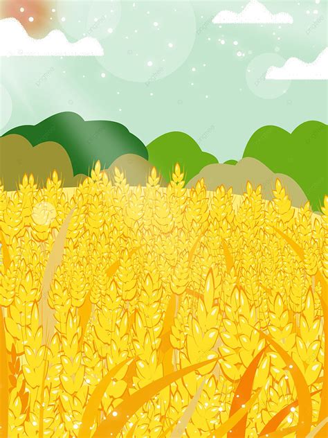 24 절기 망 종 삽화 배경 24 개의 태양 용어 특별 초청 배경 일반 배경 배경 일러스트 및 사진 무료 다운로드 Pngtree