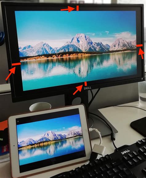 Ios Content Displayed On A Connected Screen Is Not Showed In Full