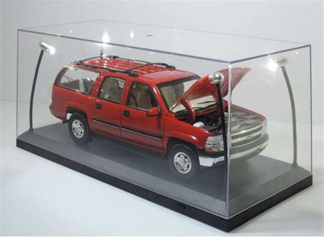 Triple 9 189910 Stackable Display Case With Led Lights Black 1 18 Scale Cars Jacksons Models