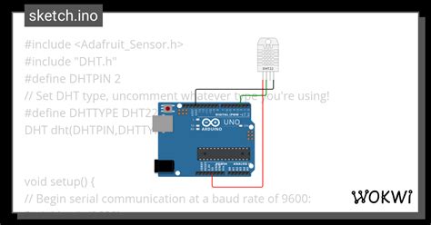 DTH22 Wokwi ESP32 STM32 Arduino Simulator