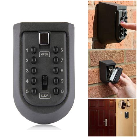 Digital Key Lock Box Wall Mount Safe Lock House Ke Grandado
