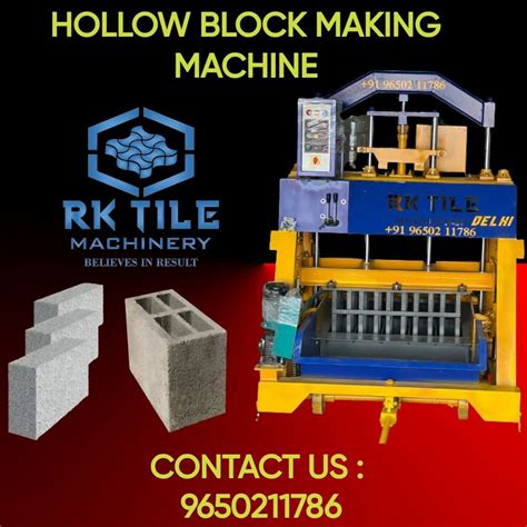 Automatic Hollow Block Solid Block Machine Capacity 1500 Blocks Per