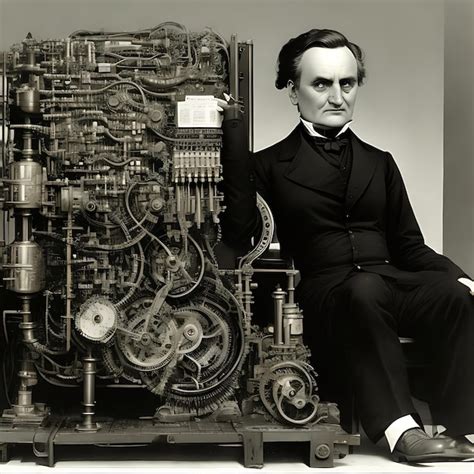 Premium Ai Image Charles Babbage