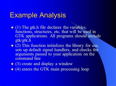 Gui With Gtk Under Linux Fanfan Xiong Introduction Gtk Gimp Toolkit