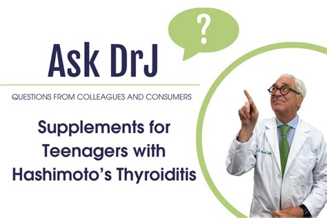 Supplements For Teenagers With Hashimotos Thyroiditis