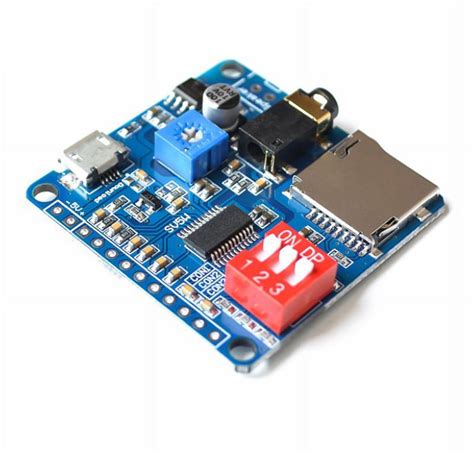 Voice Playback Module Mp3 Player Uart Io Trigger Amplifier For Arduino