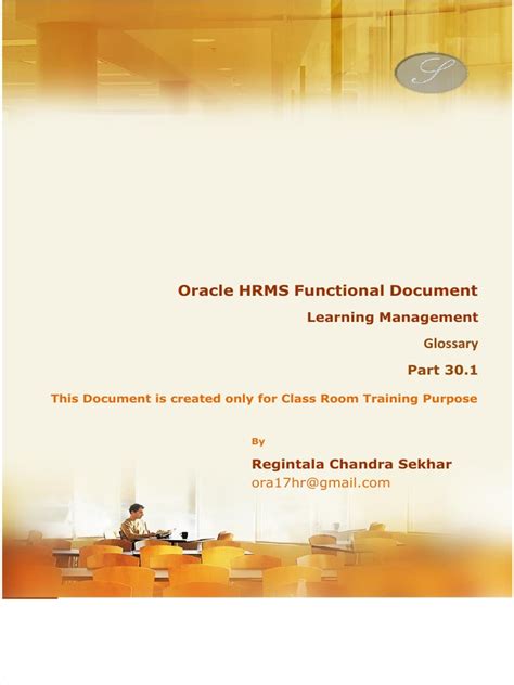 Dokumen Tips Oracle Hrms Learning Management R12 Pdf Learning Online And Offline