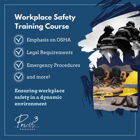 Workplace Safety Training Power3 Solutions
