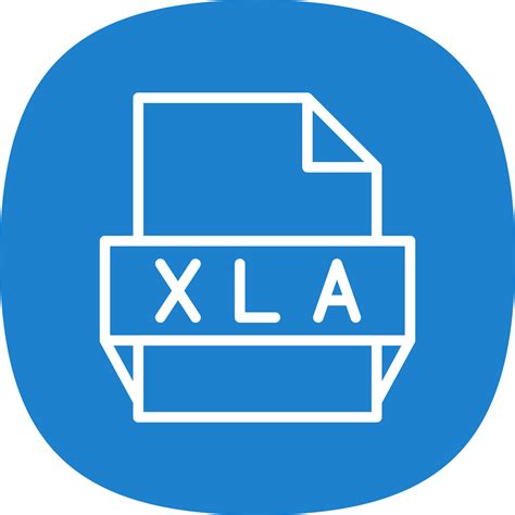 xla file format icon 16902968 vector art at vecteezy