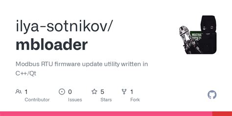 GitHub Ilya Sotnikov Mbloader Modbus RTU Firmware Update Utility