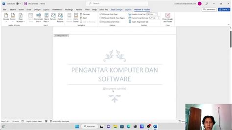 Tutorial Membuat Dokumen Text Excel Youtube