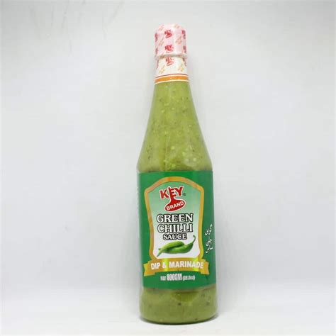 Key Green Chilli Sauce 800gm By Chefialitypk