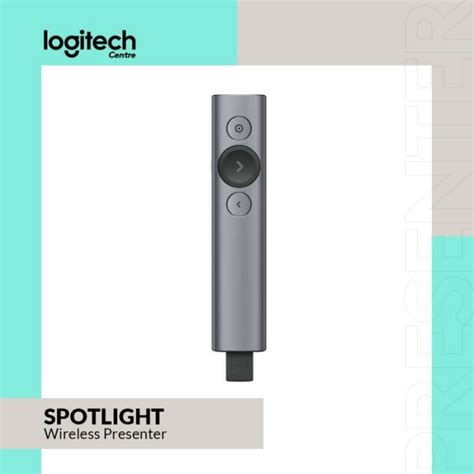 Jual Logitech Spotlight Wireless Presentation Remote Presenter Logitech Slate Di Seller