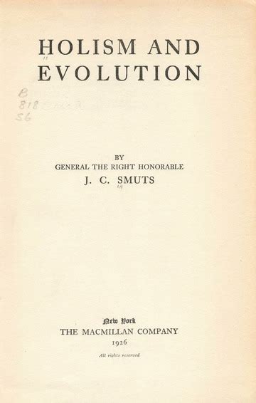 Holism And Evolution Jan Christiaan Smuts Free Download Borrow And Streaming Internet