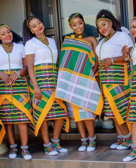 Venda Bride And Bridemaids Venda Traditional Attire Traditional Attire South African