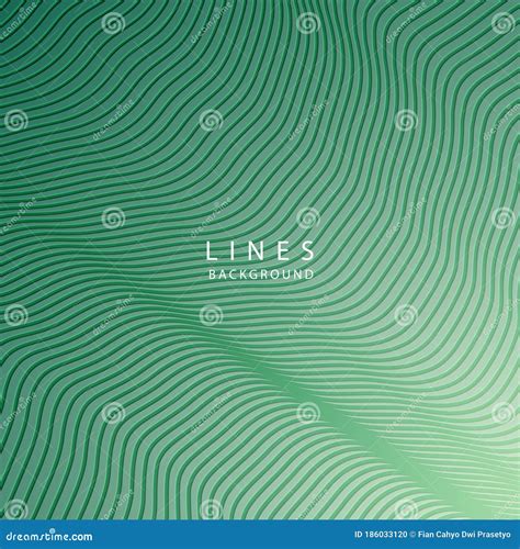 Wave Lines Pattern An Abstract Stripe Background Vector Stock Vector Illustration Of Colorful