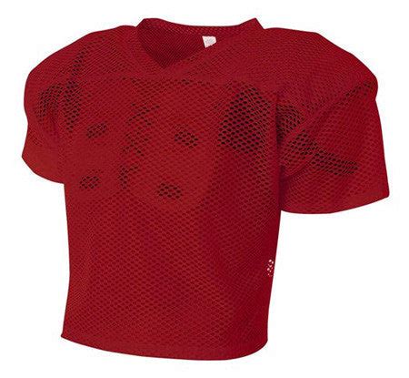 A4 Porthole Mesh Football Practice Jersey Football In Stock