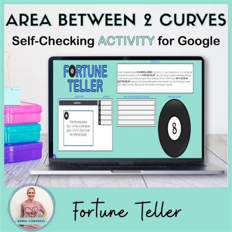 Area Between Two Curves Digital And Printable Activity For Calculus