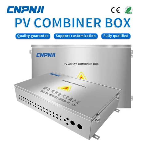 16 Strings Pv Combiner Box Ip65 Waterproof 500v 1000v 2 4 6 8 10