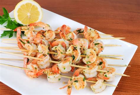 Garlic Shrimp Skewers Recipe Gluten Free Goddess Recipes