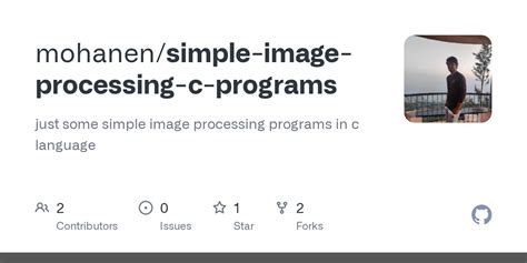 github mohanen simple image processing c programs just some simple