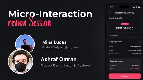 a micro interaction animation challenge youtube