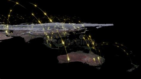 3d Rendering Abstract Of World Network Internet And Global Connection Concept Elements Of This