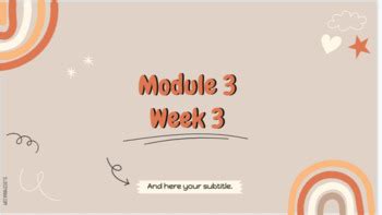 HMH Into Reading Grade Module Week By Agnello S Corner TPT