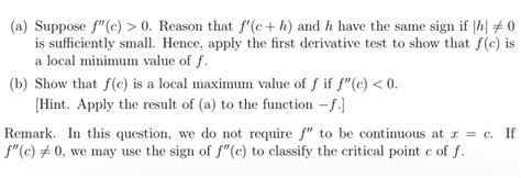 Solved Suppose That F Is A Differentiable Function On An