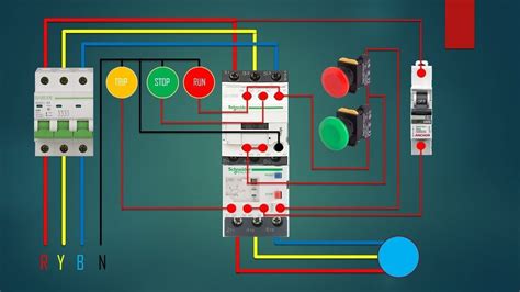 Dol Starter Diagram Three Phase Dc Servo Motor Circuit