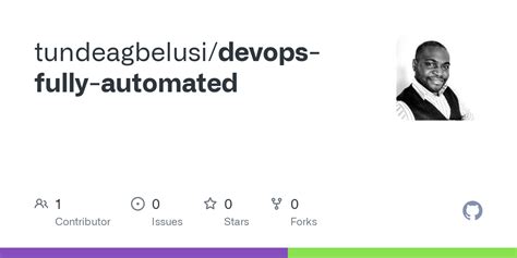 GitHub Tundeagbelusi Devops Fully Automated