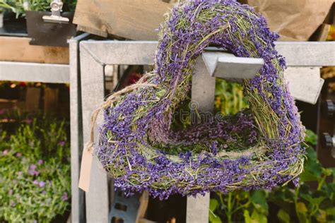 Braided Red Heart As A Wedding Decoration Stock Image Image Of