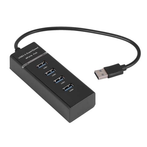 High Speed 4 Port Usb 3 0 Multi Hub Splitter Expan Vicedeal