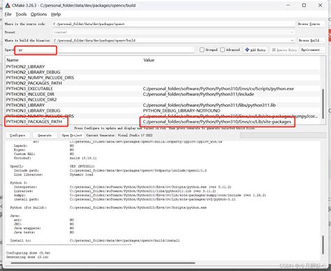 windows上源码安装opencv python opencv源码安装 numpy 1 24对应opencv csdn博客
