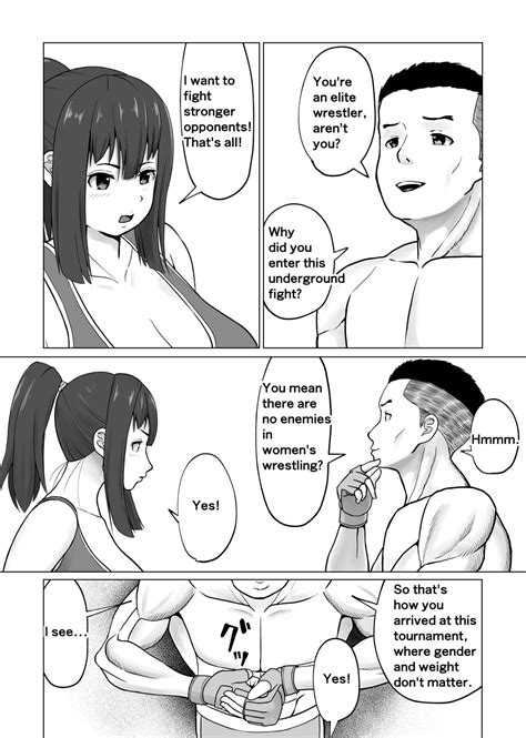 Mix Fight Chika Kakutou Mix Fight Underground Fighting Episode Of Nagi Asakura Page 3